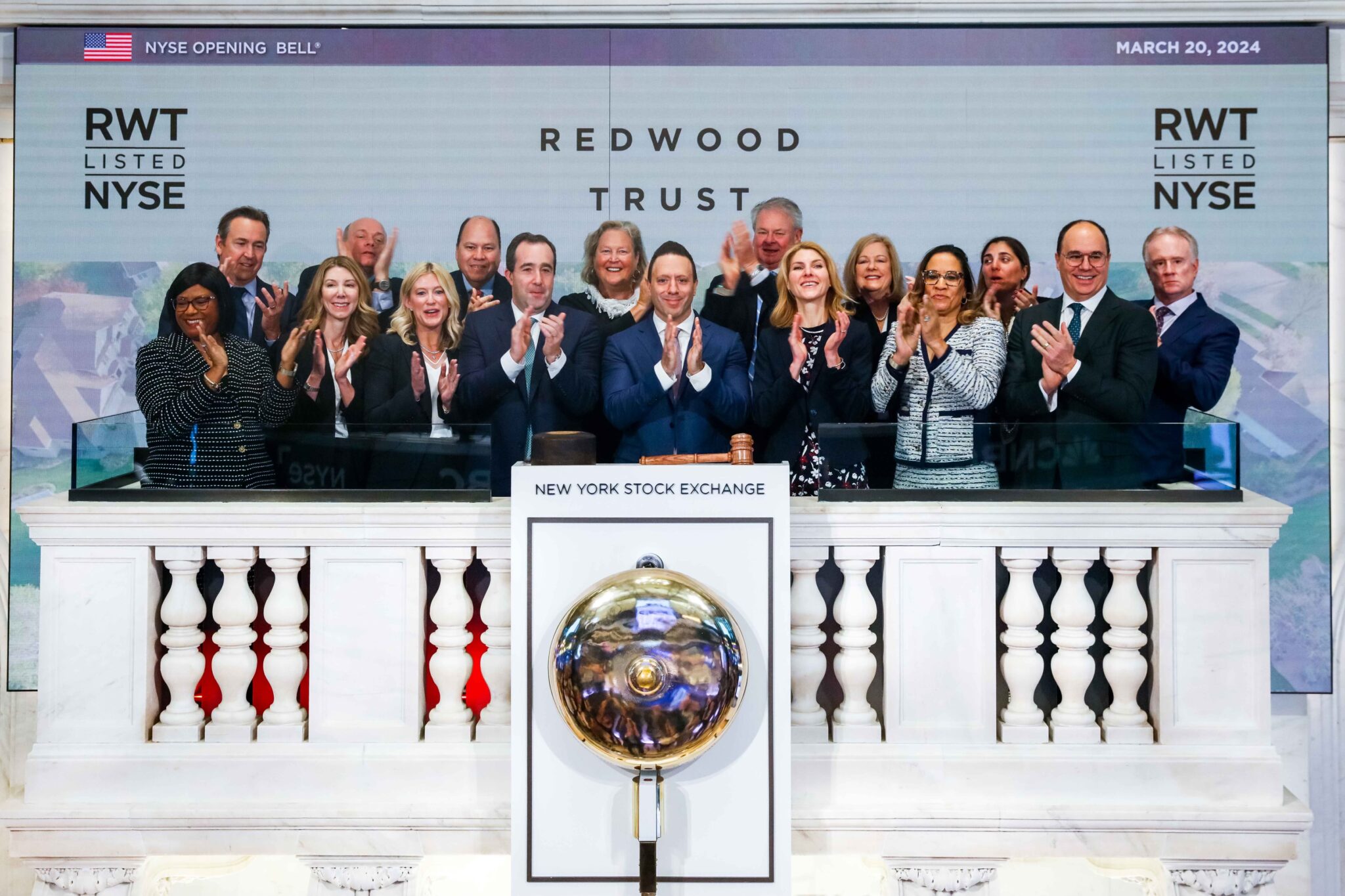 Faith Schwartz Joins Redwood Trust on Wall Street and Rings Opening ...